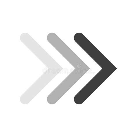 Arrow Icon On A White Background Stock Vector Illustration Of Sign Marker 309950397