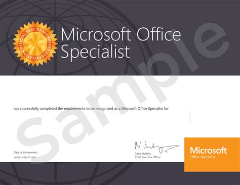 Actualizar 88 imagen certificación microsoft office specialist mos