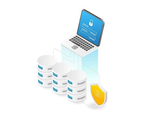 Professional Computer Network Database Server Security 27570714 Vector