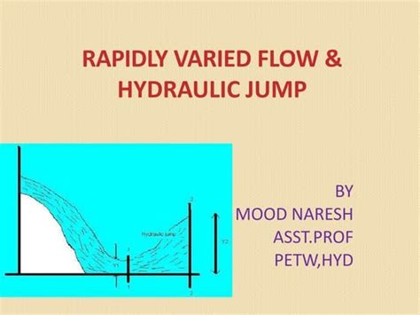Gradually Varied Flow Ppt