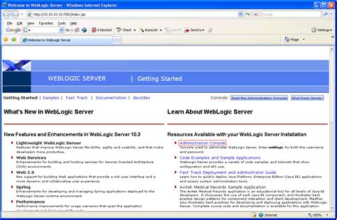 Corticon Server 5x Up To 56x Sample War Installation Oracle Weblogic 103 And Higher