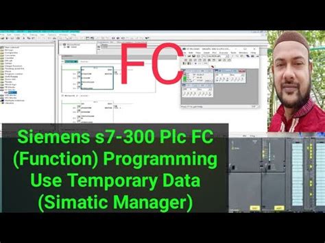 Siemens s7-300 Plc FC (Function) Programming Use Temporary Data ...
