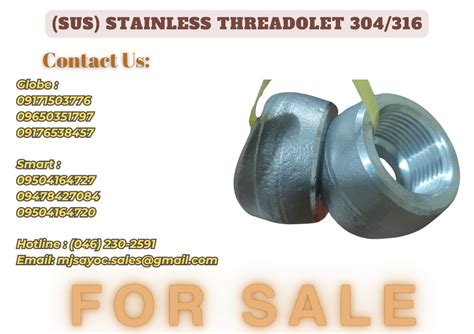 Sus Stainless Threadolet 304 316 Commercial And Industrial Industrial