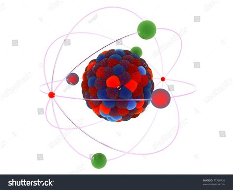 Proton Model Science Stock Illustration 77368426 Shutterstock