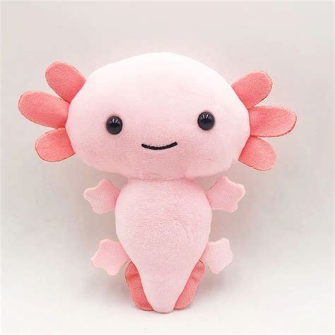 Axolotl Mochi Squishy Cute Axolotl Plush Kawaii Axolotl Plush Blue