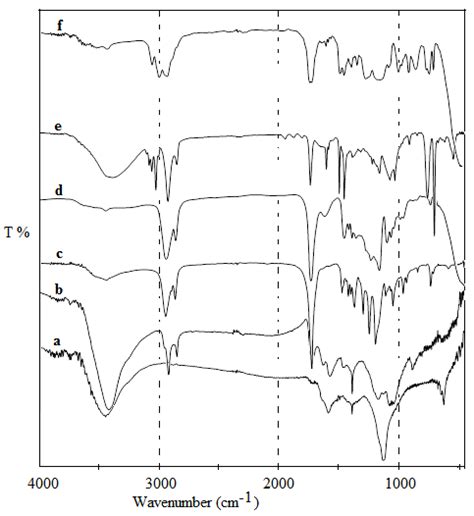 Ft Ir Spectrum Of Amwnt Cooh B Mwnt Oh C Mwnt Pcl Oh D