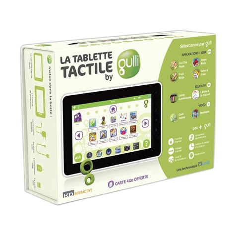 La Tablette Tactile By Gulli Est Officielle Et Disponible à Lachat