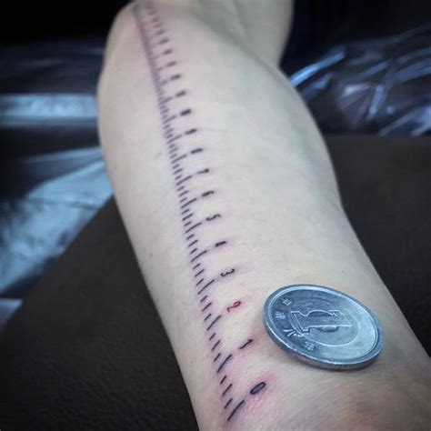 20 Rad Ruler Tattoo Designs For Men