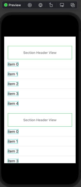 Listview Swiftui List Set Section Header Height Stack Overflow