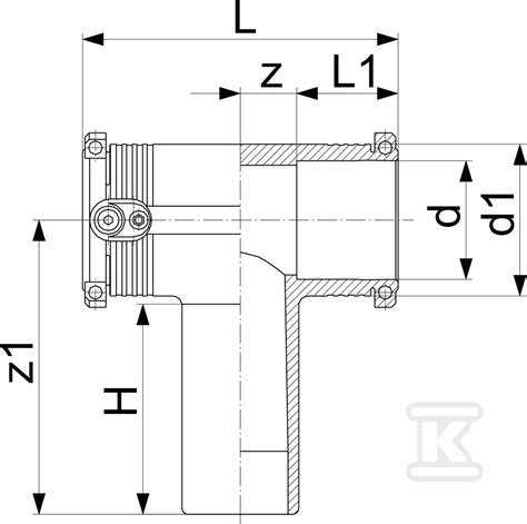 Trójnik elektrooporowy 90ST d40 PE100 SDR11 PN10 gaz PN16 woda 753211609