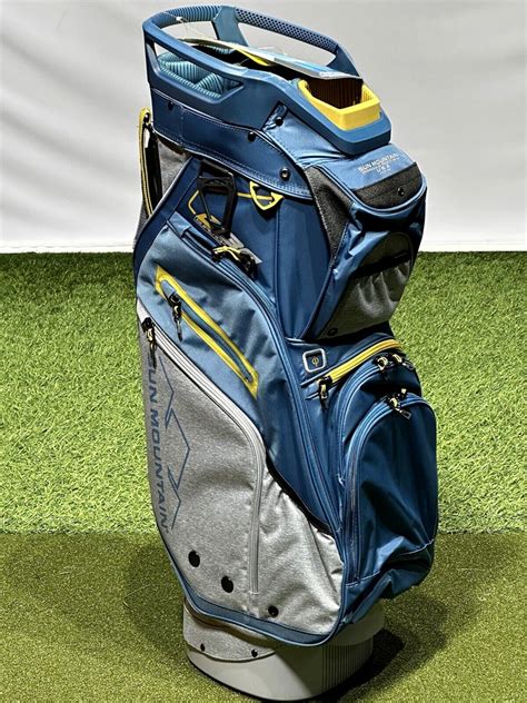 Sun Mountain C 130 Supercharged Golf Cart Bag Charcoal Spruce Aztec New