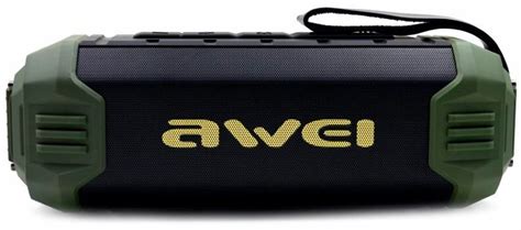 Купить Портативная колонка Awei Y280 черный-зеленый в кредит в Алматы ...