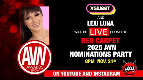 Part 2 Lexi Luna And Xsweet Live From The Red Carpet For The 2025 Avn