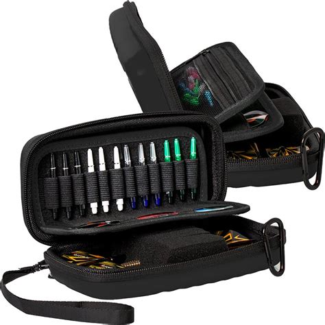 BULL S Dart Orbis Darttasche Dartcase Dart Wallet S Small Schwarz 12 76