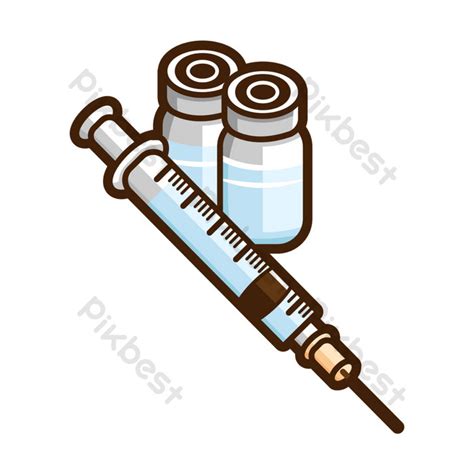 ภาพเข็มฉีดยาอุปกรณ์การแพทย์การ์ตูนเวกเตอร์ Ai ดั้งเดิม เทมเพลต แบบ Ai ดาวน์โหลดฟรี Pikbest