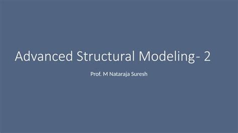 Ooadadvanced Structural Modeling 2pptx