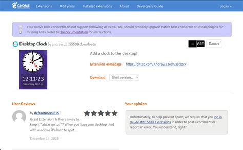 Any Package For Clock Widget In Ubuntu Ask Ubuntu