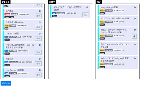 知識の枝 クリック＆コピーを実装する