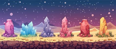 Premium Photo Various Space Game Assets And Ground Layers Isolated On