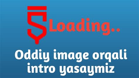 Sketchwareda Oddiy Rasm Orqali Intro Yasaymiz Youtube