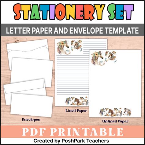 Cute Printable Stationary
