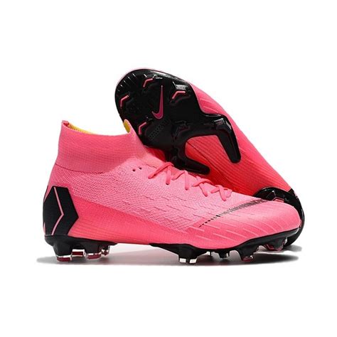 New Nike Mercurial Superfly Vi Elite Fg Football Cleats Pink Black