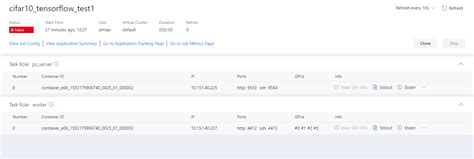 Failed Task Is No Longer Highlighted Issue Microsoft Pai GitHub