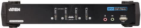ATEN CS A Port KVM USB DVI Dual Link Audio At Reichelt Elektronik