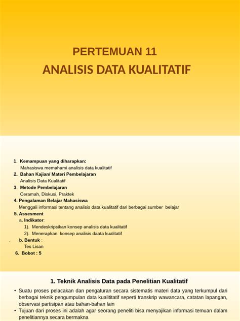 pertemuan 11 analisis data kualitatif pdf