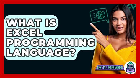 What Is Excel Programming Language Next Lvl Programming Youtube