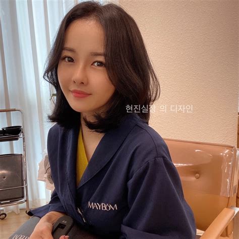 중단발 레이어드컷으로 여신 만들다 네이버 블로그