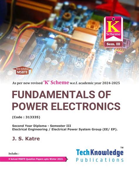 Fundamentals Of Power Electronics Techknowledge Publications