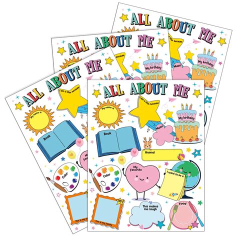 All About Me Poster Ideas For Preschoolers