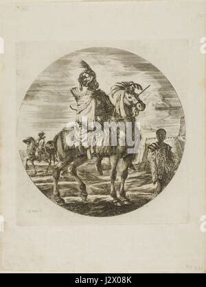 Etching By Stefano Della Bella Titled Title Page For Nouvelles