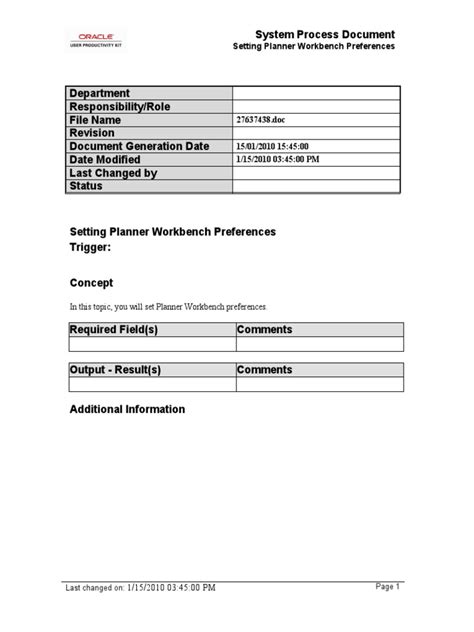 Setting Planner Workbench Preferences Spd Pdf System Software