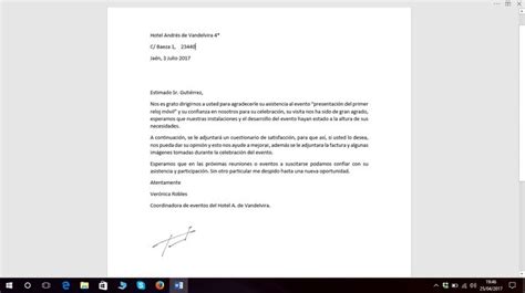 Modelo De Carta De Agradecimiento A Un Cliente Thomas Rivera Ejemplo