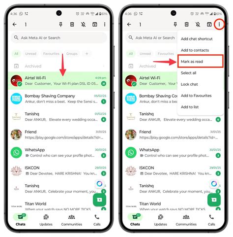 How To Mark One Or All Whatsapp Messages As Read Or Unread