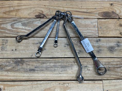 Lot Set Of Duralast Sae Offset Wrenches Lot Set Of Duralast Sae Offset Wrenches