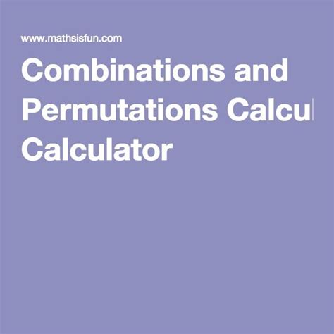 Ti Calculator Tutorial Combinations Permutations Youtube