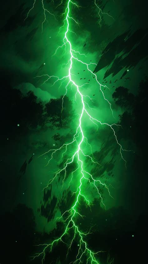 Green Thunder Wallpapers Wallpaper Cave