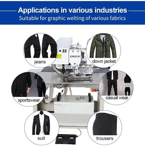 Automatic Laser Pocket Open Industrial Pattern Sewing Machine Singer Stitch Patterns For