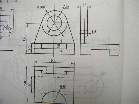 三维 Solidworks UG PROE等机械制图练习题集 尺寸标注图纸115张 KerYi