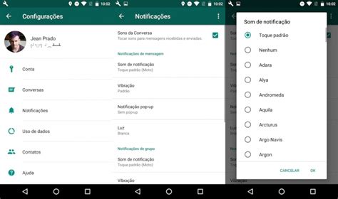 Como mudar ou tirar o som de notificação do WhatsApp Tecnoblog