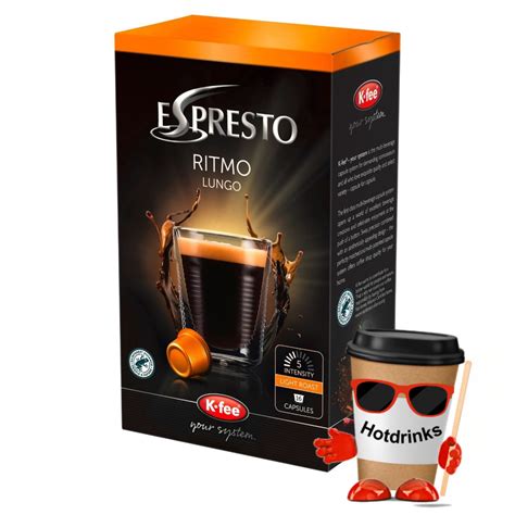 K Fee Pods Espresto Ritmo Pods 16 Pods Or 6 Boxes Of 16 Pods