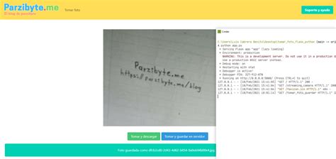 Python Acceder A Cámara Web Con Opencv Y Flask Parzibytes Blog