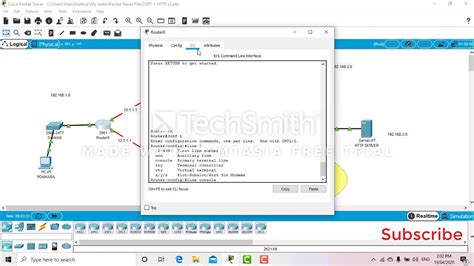 How To Configure Console Password And Banner Motd Packet Tracer Youtube