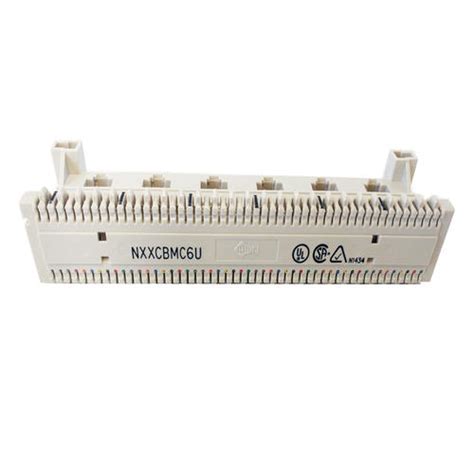 Bix 6 Port Rj45 Jack To Bix Strip Ax100798