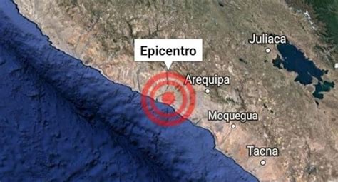 Arequipa Cuatro Sismos Consecutivos Sacudieron La Provincia De