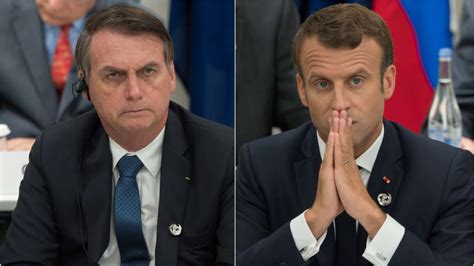Bolsonaro Acusa A Macron De Tener Una Mentalidad Colonialista Tras