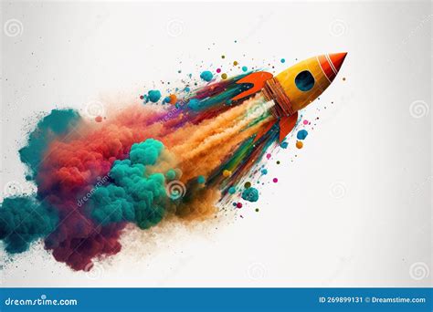 Creative Rocket Launch By Exploding Engine Taking Off For New